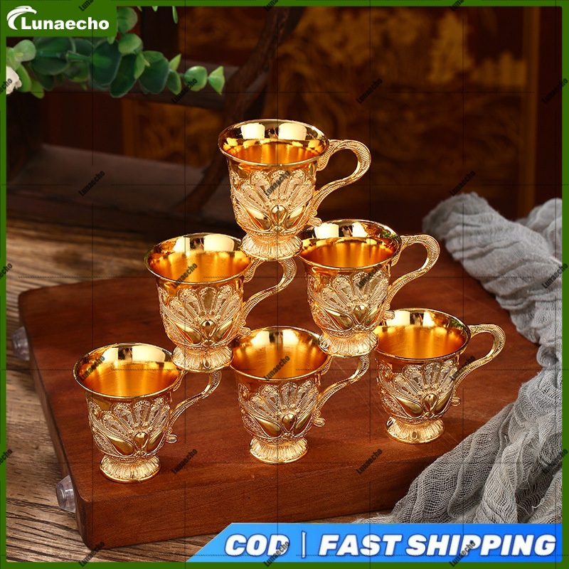 Jual Ornamen Emas Ornament Gelas Anggur Kendi Gelas Anggur Arab Aladin ...