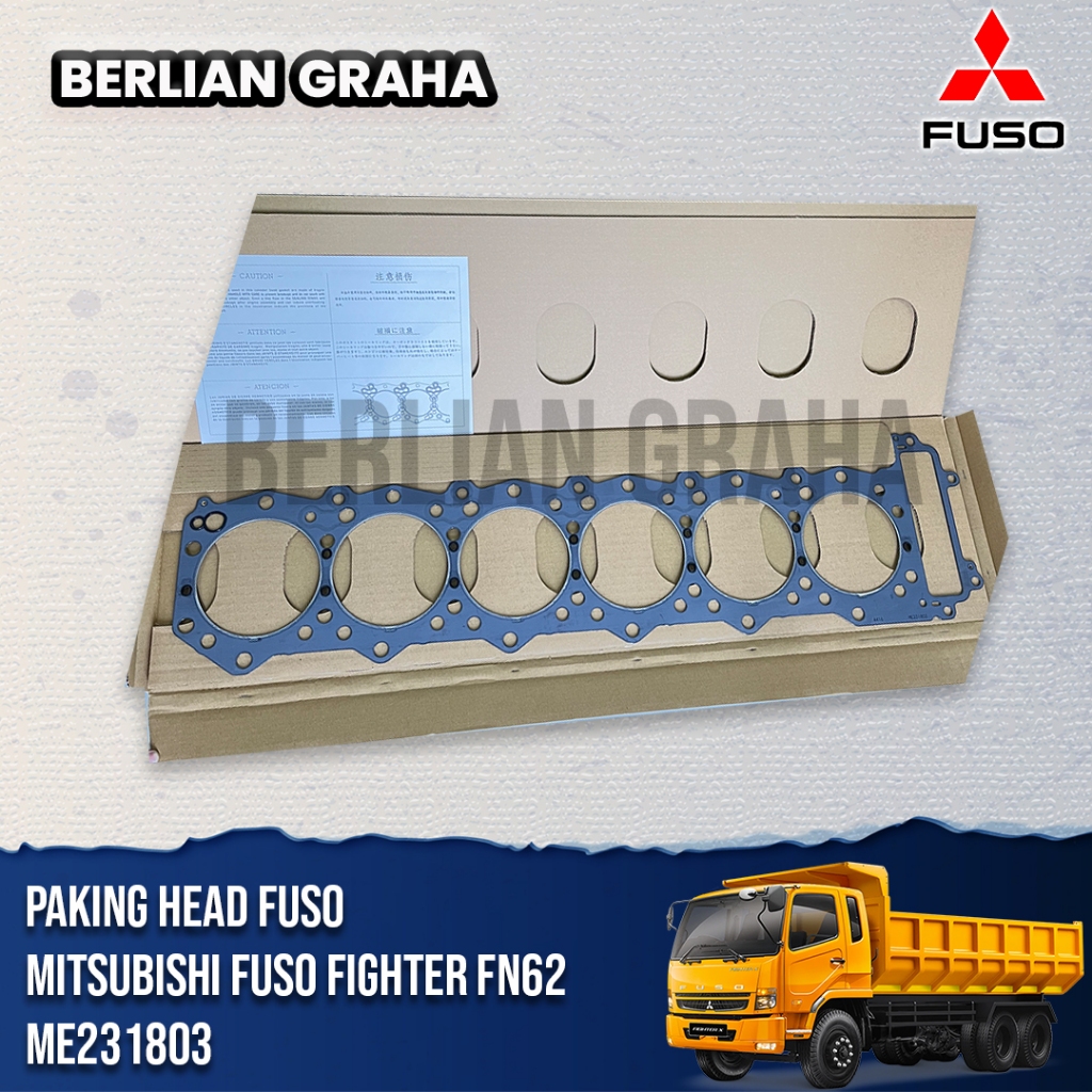 Jual Packing Head Fuso Fighter FN62F Original Mitsubishi | ME231803 ...