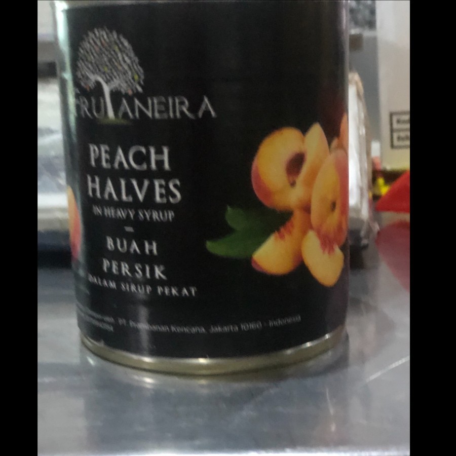 Jual Frutaneira Peach / Buah Kaleng Peach 820 Gram | Shopee Indonesia