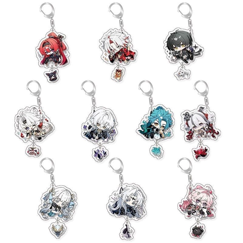 Jual Gantungan Kunci Wuthering Waves Akrilik Bening Transparan Keychain ...