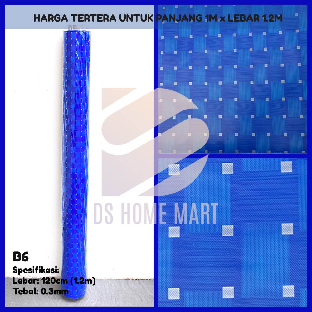 Jual B6 - PER METER Karpet Lantai Tikar Plastik Vinyl METERAN dengan Lebar 1.2m | Shopee Indonesia
