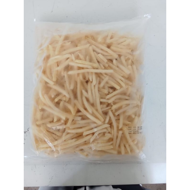 Jual Kentang Goreng Beku French Fries Shoestring Straight Crinkle Cut Frozen Food 1Kg | 2Kg | 2 ...