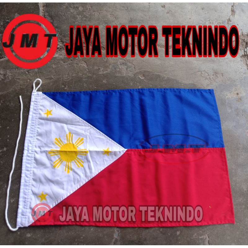 Jual BENDERA FILIPINA PHILIPHINES FLAG TIMBAL BALIK / BENDERA KAPAL ...