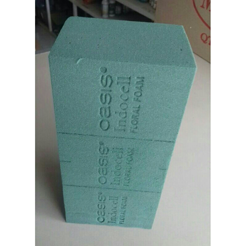 Jual busa buket bunga/floral foam/Styrofoam satuan | Shopee Indonesia