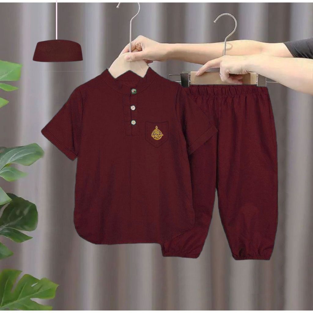 Jual PAKAIAN MUSLIM ANAK SETELAN BAJU KOKO ANAK LAKI LAKI USIA 1-10 ...