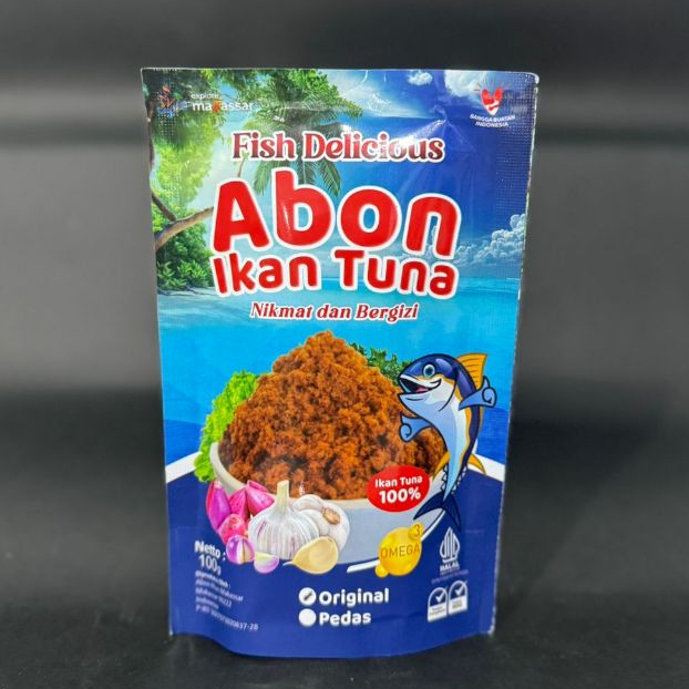 Jual ABON IKAN TUNA FISH DELICIOUS 100GR | Shopee Indonesia