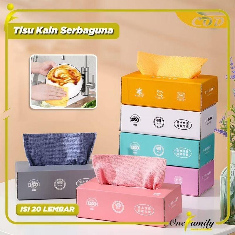 Jual TISSUE KAIN LAP SERAP MINYAK ISI 20 LEMBAR BISA DICUCI | Shopee Indonesia