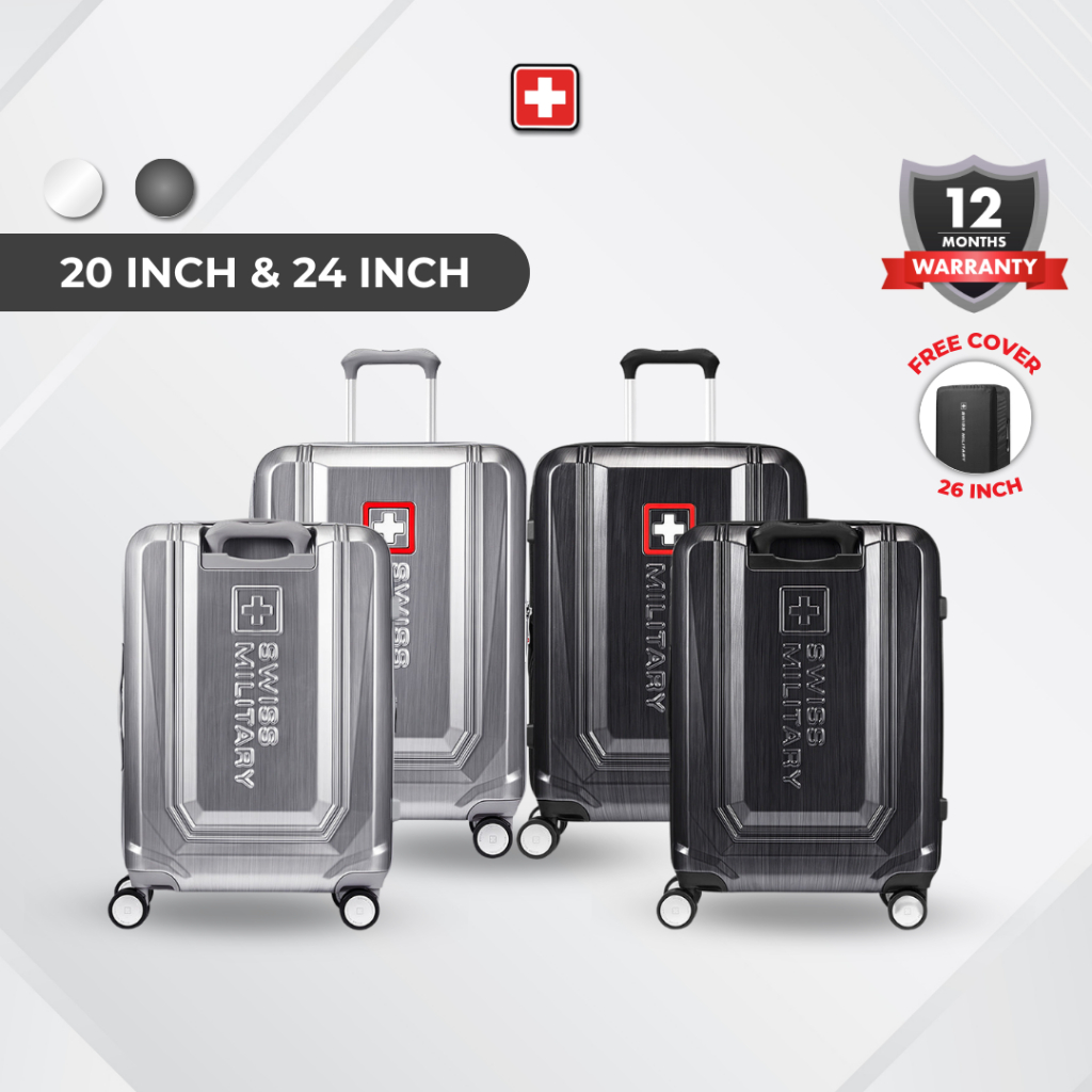 Jual Swiss Military Koper Stila set Bundling / Satuan - Kabin 20 inch ...