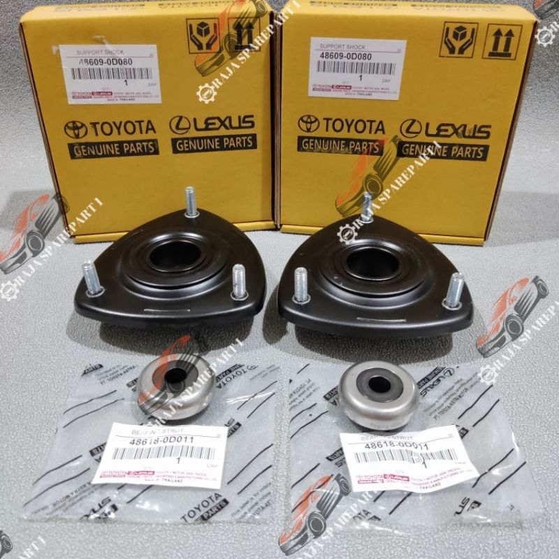 Jual KARET SUPPORT DEPAN VIOS GEN 1 + BEARING SUPPORT VIOS GEN 1 ...