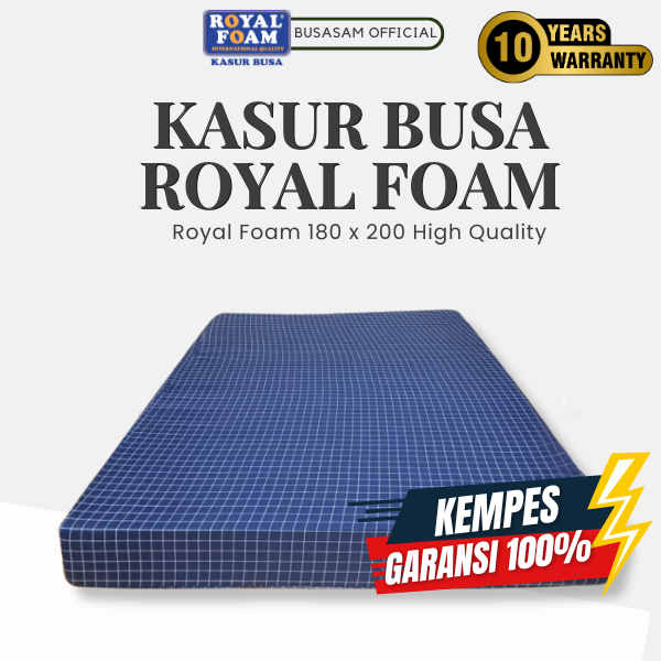 Jual KASUR BUSA ROYAL FOAM 180X200 KASUR SPON MATRAS ROYAL FOAM ...