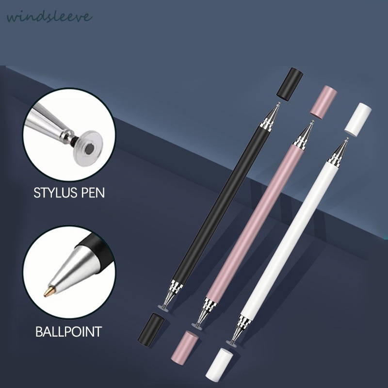 Jual stylus pen 2 in 1 layar sentuhIpad Iphone Android pulpen stylus ...