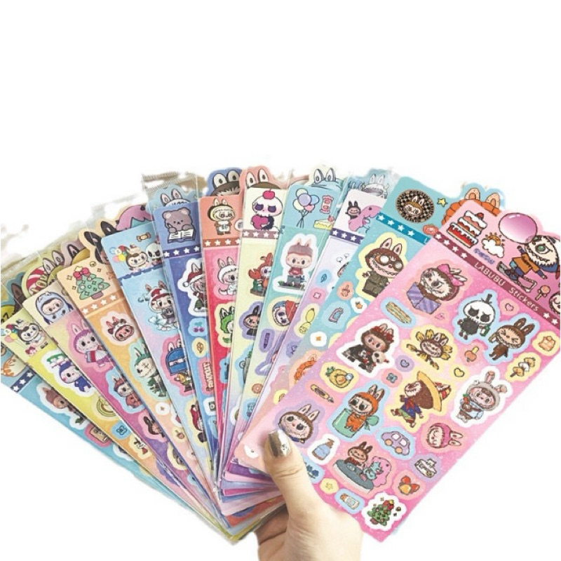 Jual STICKER BLINK LABUBU LUCU POPMART / STICKER BLINK MELODY CAPYBARA ...