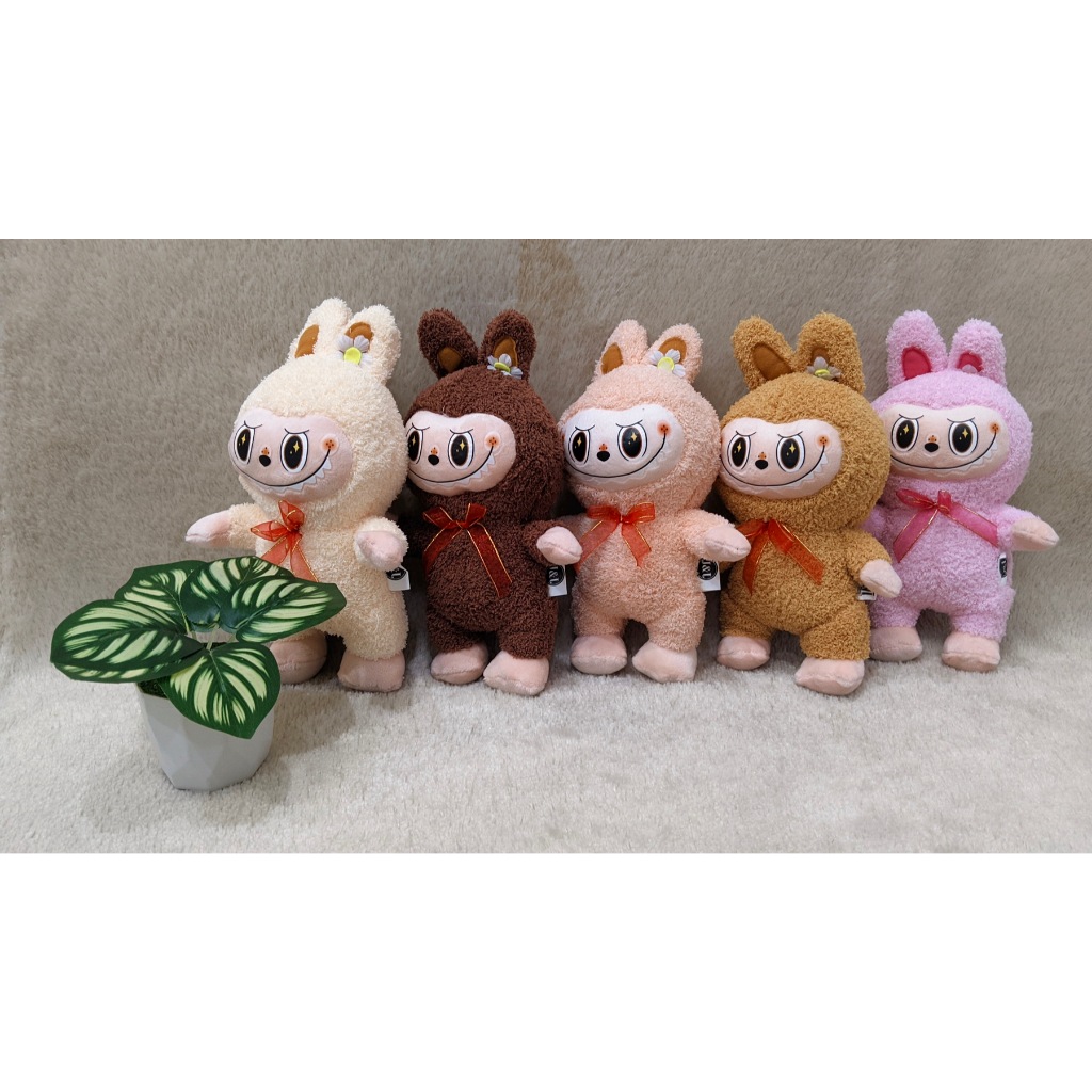 Jual Dreamtoys96 Labubu Macaron Boneka Standing Labubu Bulu Rassel ...
