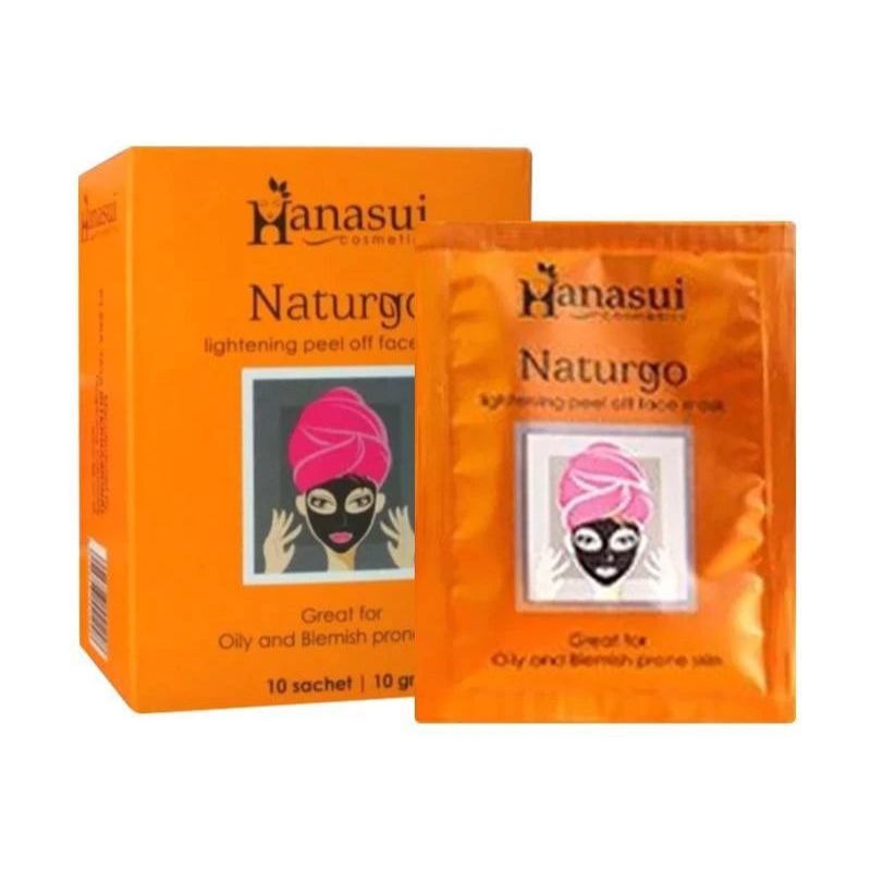 Jual Hanasui Naturgo Peel Off Mask Sachet (Per 1 Pcs) | Shopee Indonesia