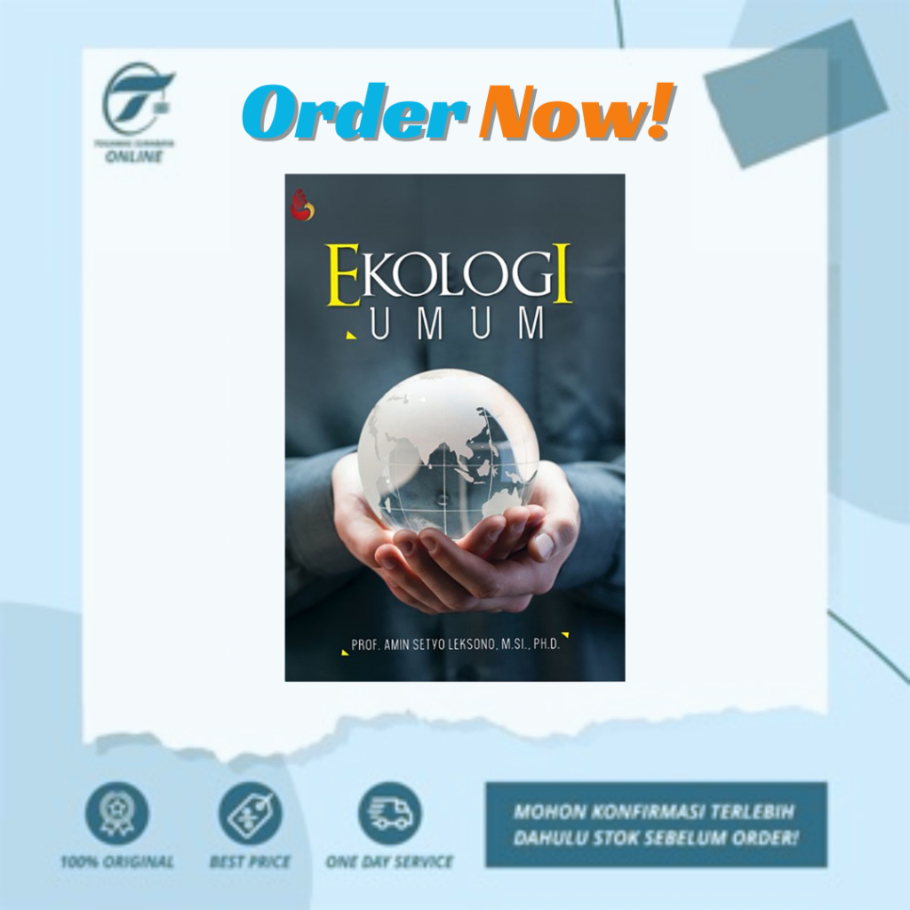 Jual BUKU EKOLOGI UMUM KARYA AMIN SETYO LEKSONO | Shopee Indonesia