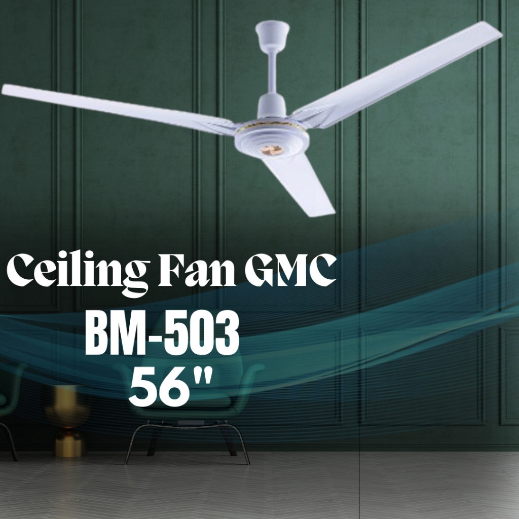 Jual Kipas Angin Ceiling Fan GMC 503, 506 56 inch Gransi Resmi | Shopee Indonesia