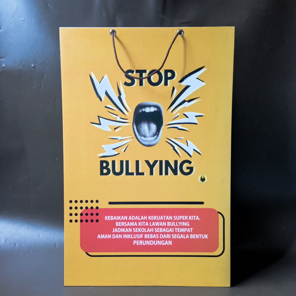 Jual Poster Gantung A3 | Hard Poster STOP Bullying | Bersama Lawan ...