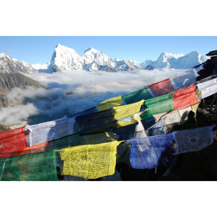 Jual XL XXL Tibetan Prayer Flags Bendera Doa Tibet Nepal Himalaya ...