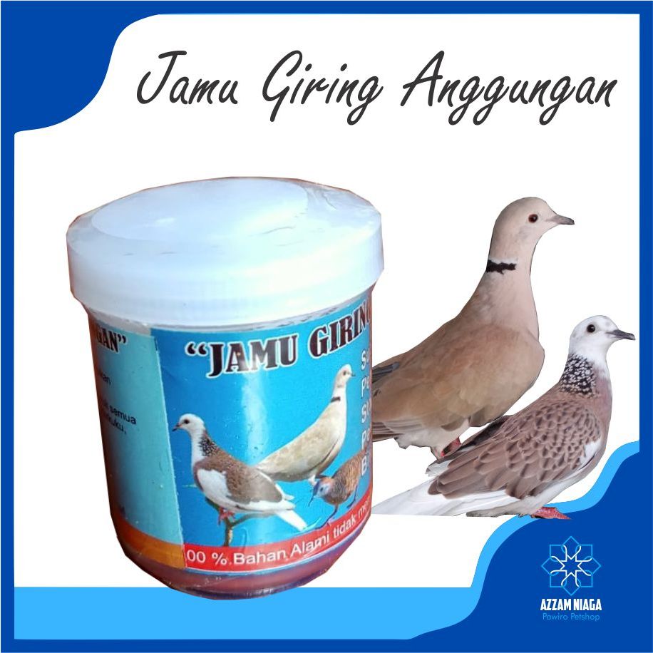 Jual Jamu Giring Untuk Burung Anggungan Isi 65 Tablet | Shopee Indonesia