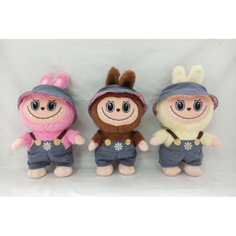 Jual Labubu boneka topi baju 30 cm (16428) | Shopee Indonesia