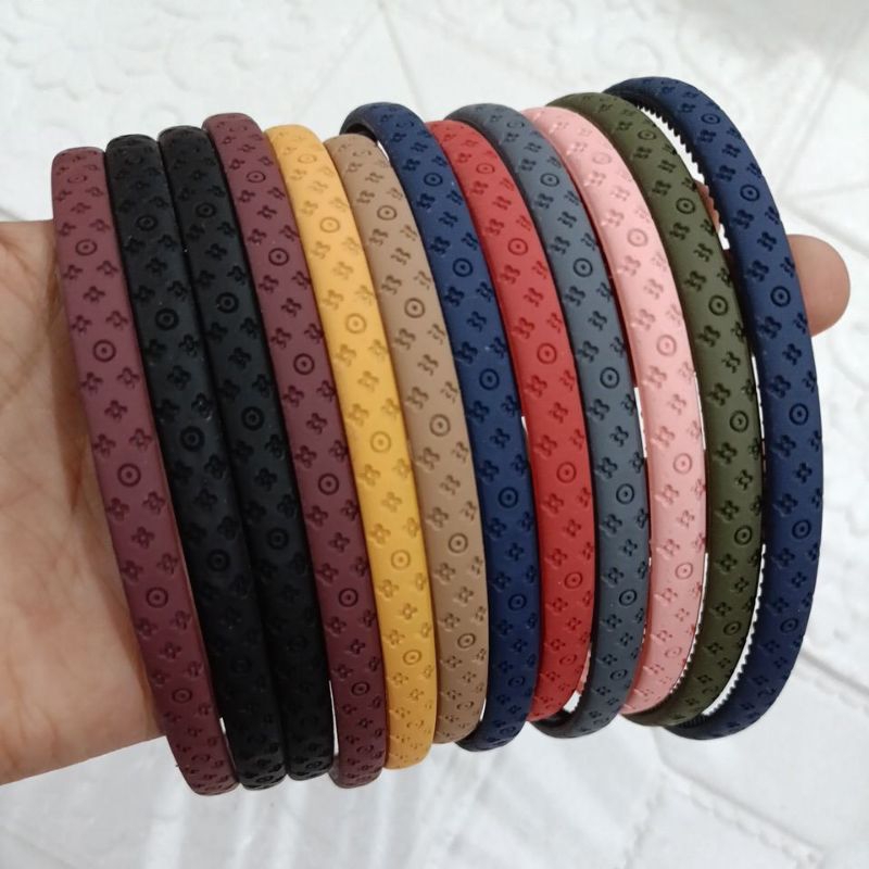 Jual Bando lidi/bando model cowok warna doff isi 12 pcs | Shopee Indonesia