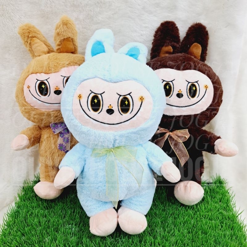 Jual Boneka Labubu Monster Lokal M Boneka Labubu Print Mix Warna Boneka ...
