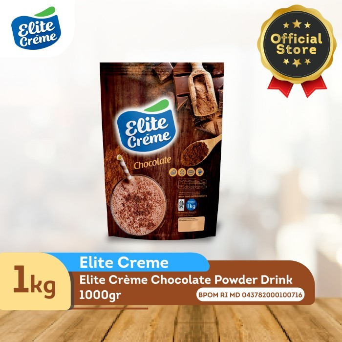 Jual Elite Creme Powder Drink Chocolate Flavour - 1 kg x 12 pcs (1 ctn ...