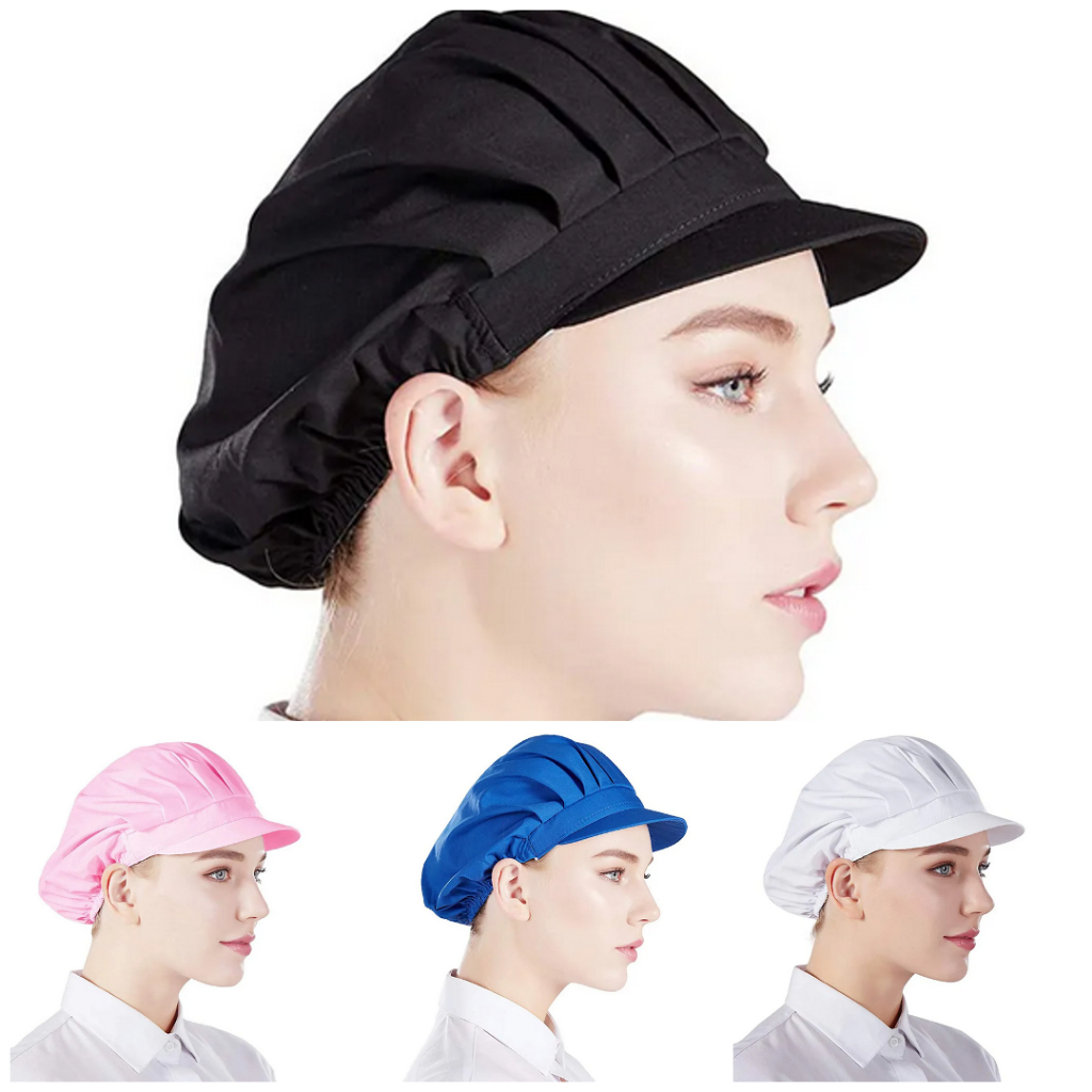 Jual Topi Chef Koki Masak VISOR Bahan American Drill | Shopee Indonesia