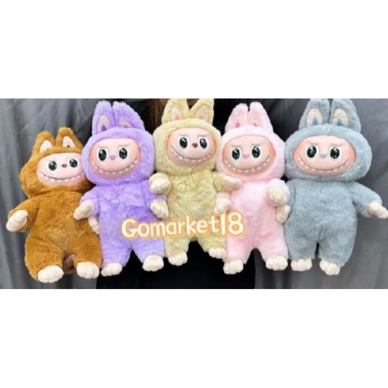 Jual BONEKA LABUBU MUKA KARET PREMIUM 38CM | Shopee Indonesia