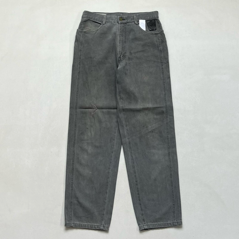 Jual Lucky denim pant Washed gray | Shopee Indonesia