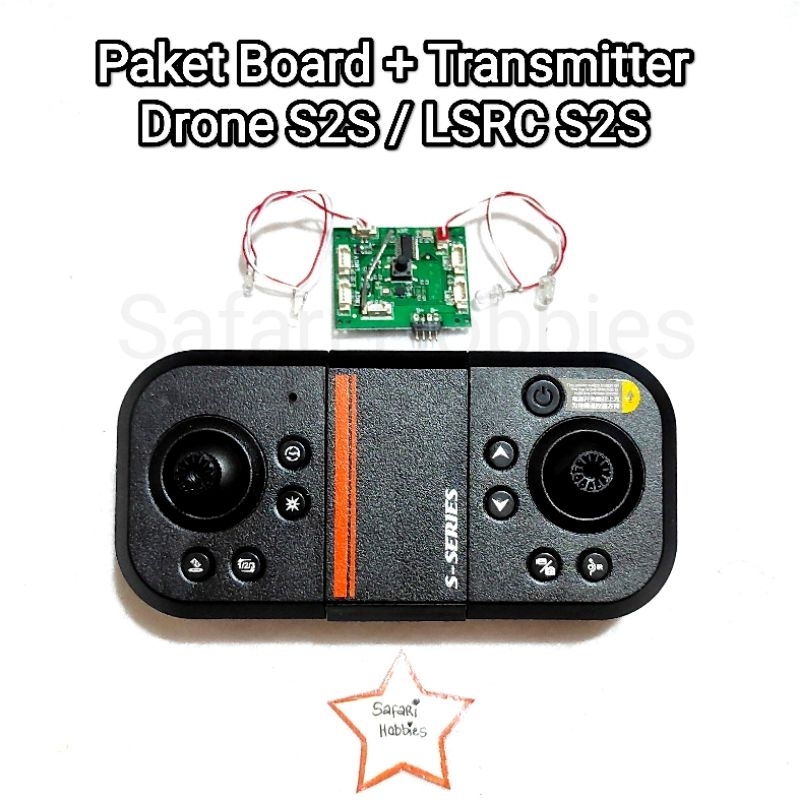 Jual Paket Transmitter + Board Drone S2S / LSRC S2S | Shopee Indonesia