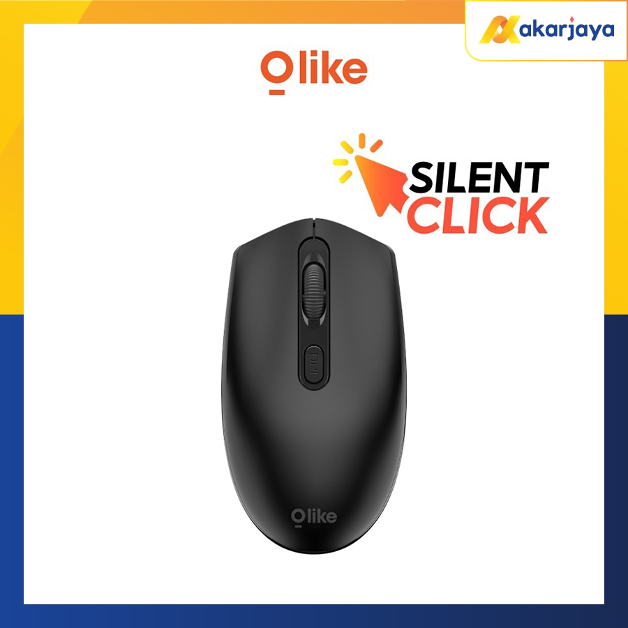 Jual Olike M203 Wireless Mouse 2.4Ghz Dongle USB Optical 1600DPI ...