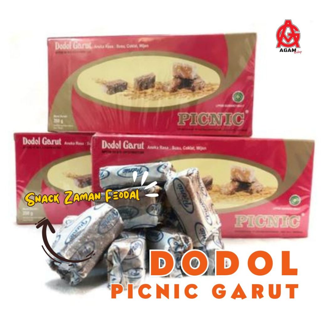 Jual DODOL PICNIC CLASSIC KHAS GARUT / OLEH OLEH JAWA BARAT / AGAM BSHOP | Shopee Indonesia