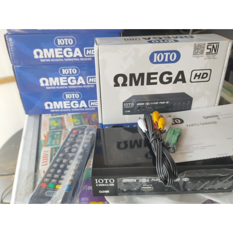 Jual SET TOP BOX TV DIGITAL IOTO OMEGA SNI | Shopee Indonesia