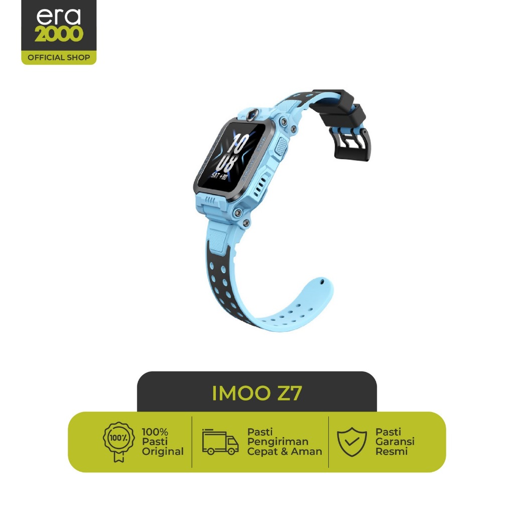 Jual Era 2000 - IMOO Watch Phone Z7 Front & Rear Dual Camera With Flip ...