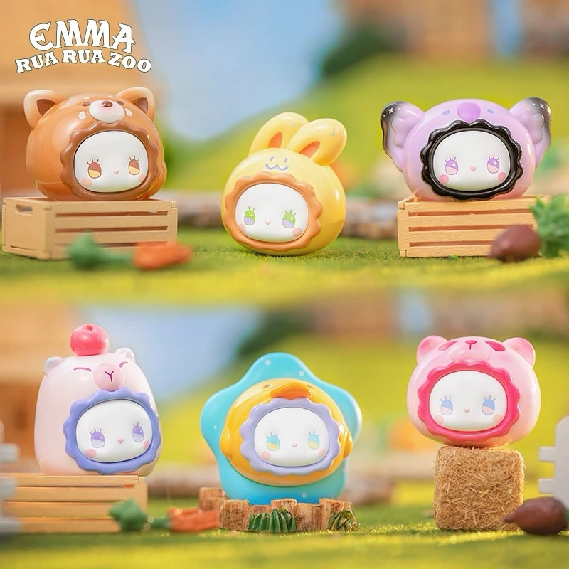 Jual Emma Rua Rua Zoo Series Small Blind Box Figure Gacha Mini Gacha 1 ...
