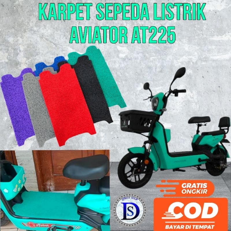 Jual karpet sepeda listrik Aviator AT225/Genio Attura G1 | Shopee Indonesia