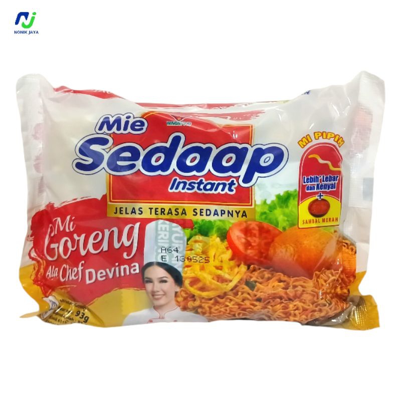 Jual Mie Sedaap Goreng Ala Chef Devina Paket 5 Pcs&@93g | Shopee Indonesia