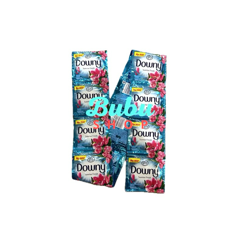 Jual Sabun Downy 500 pewangi & pelembut 8ml bungkus kecil (1renceng ...