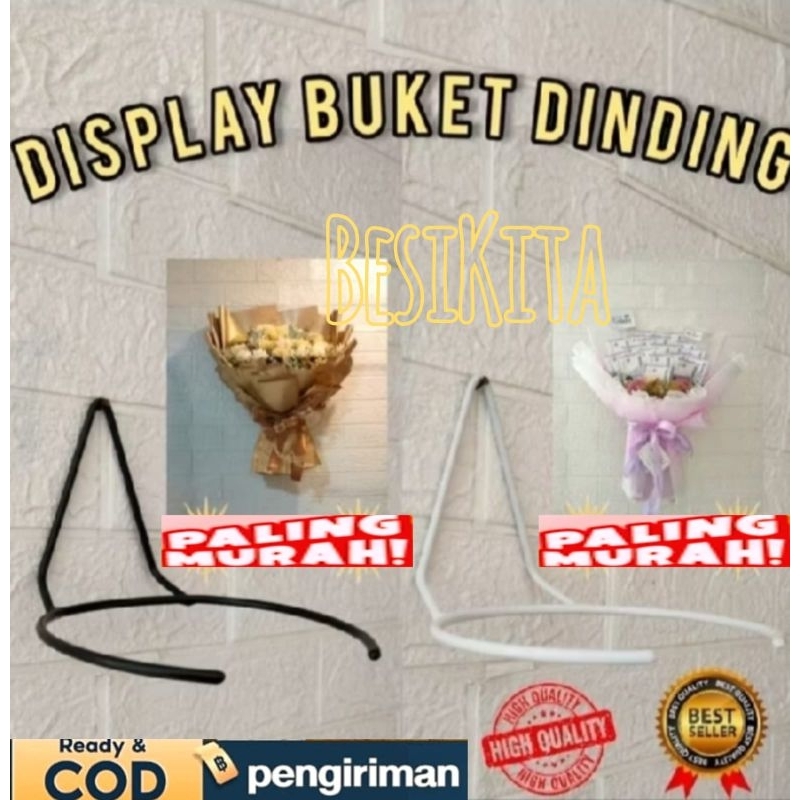 Jual Display Buket Dinding Standing Buqet Tempel DindingTermurah ...