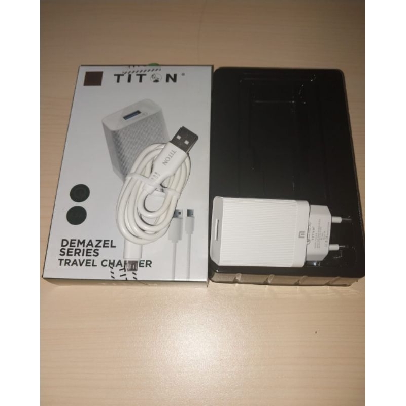 Jual TITON charger micro usb fast charging ORIGINAL cas hp micro casan ...