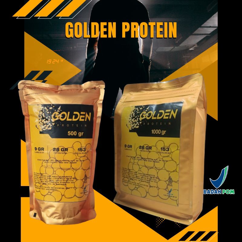 Jual GOLDEN PROTEIN whey protein bubuk kedelai sumber protein | Shopee ...