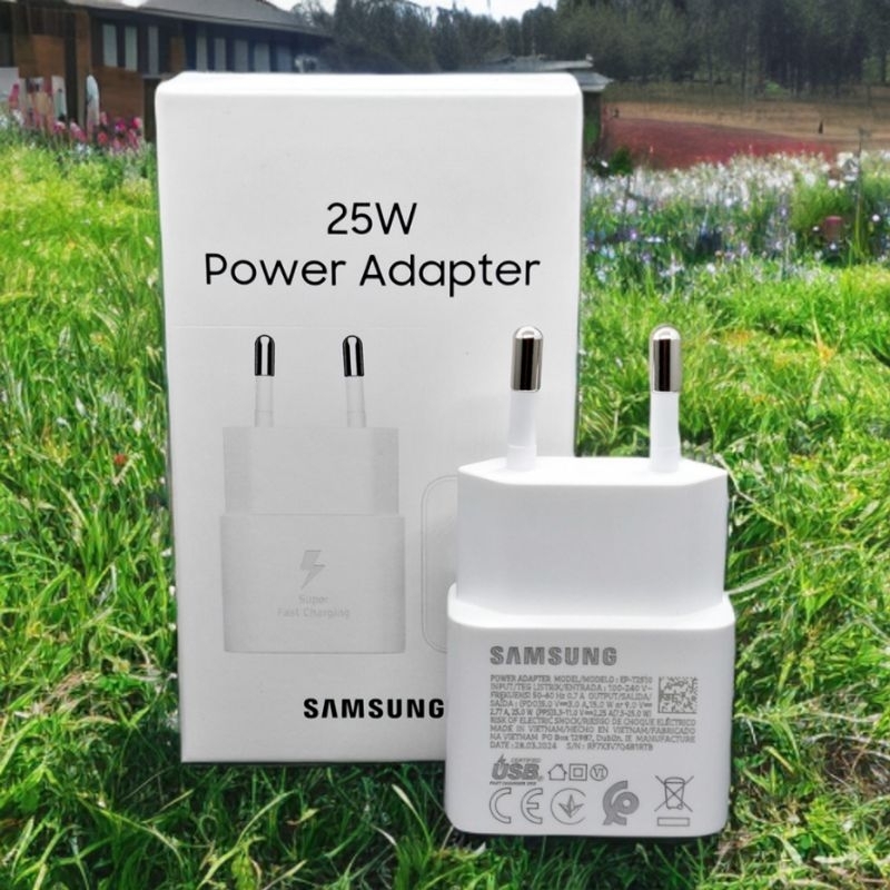 Jual Adaptor Samsung 25 Watt Original Support Untuk Galaxy A33 A55 A54 ...