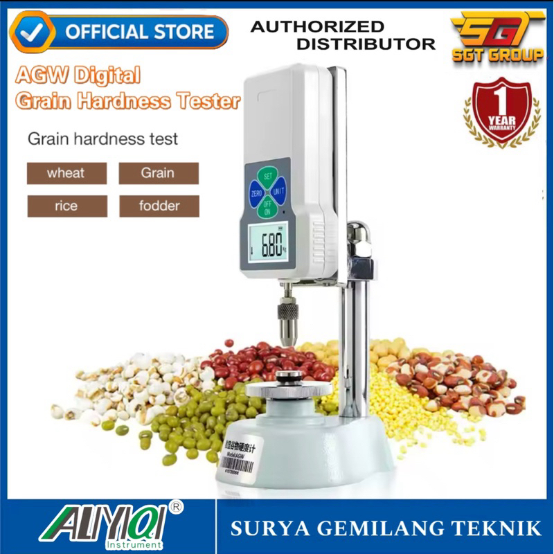 Jual Wheat Hardness Tester Grain Penetrometer Rice Sclerometer Digital ...