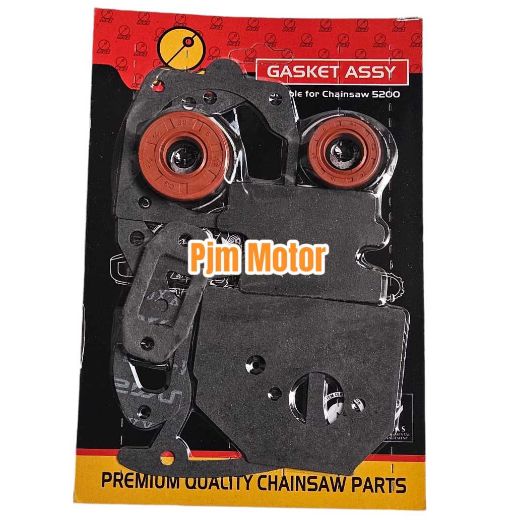 Jual PRO1 5200 PAKING KOMPLIT gasket kit full set mesin chainsaw senso ...