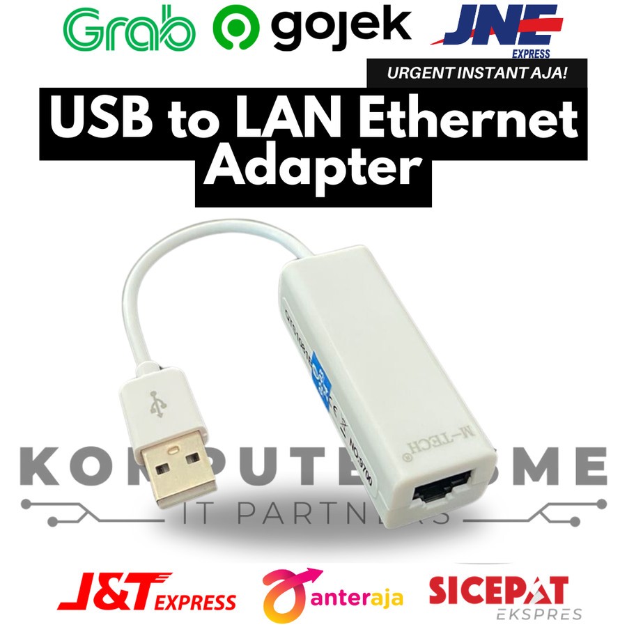 Jual USB LAN RJ45 Converter Adaptor Adapter Konektor Kabel to Ethernet ...