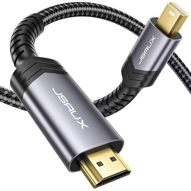 Jual JSAUX Kabel Mini Displayport to HDMI 3Meter / Kabel MDP to HDMI 3M ...