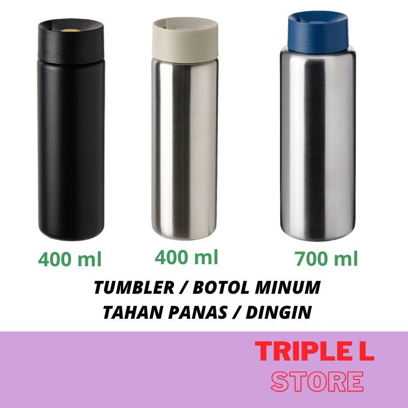 Jual Tumbler Portable Botol Minum Tahan Panas Dingin Stainless Steel ...