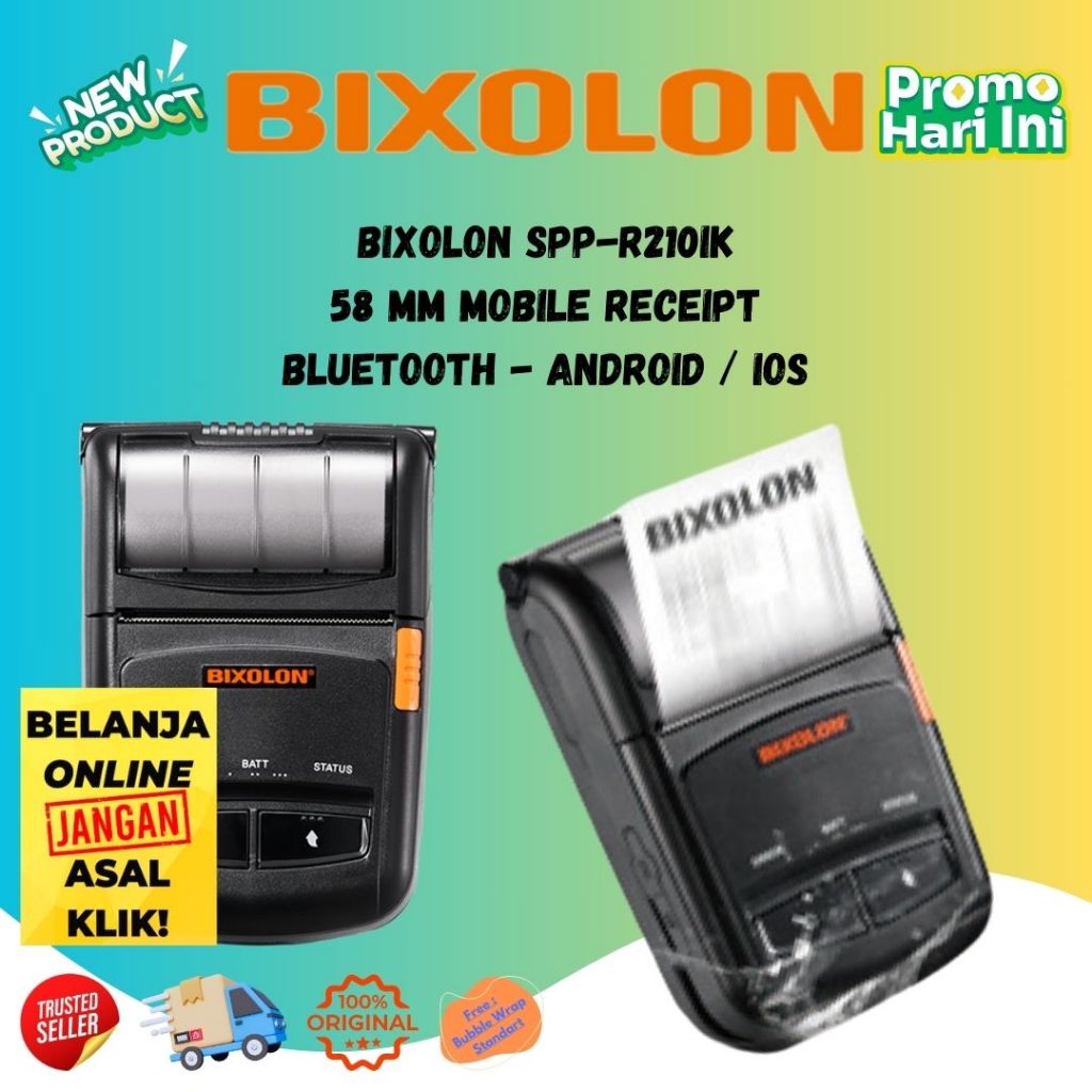 Jual Bixolon SPP-R210IK R210 IK R210 Mobile Printer 2 inch USB ...