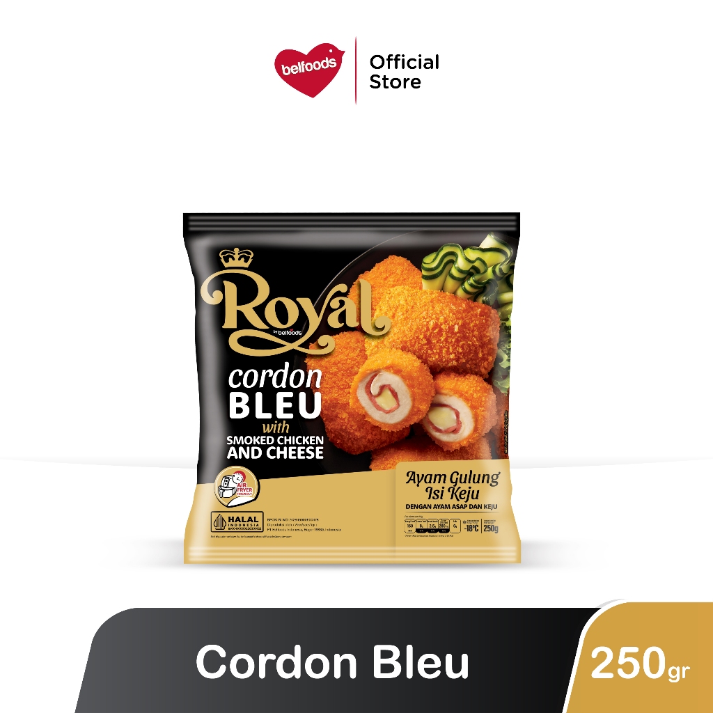 Jual Belfoods Royal Cordon Bleu 250 gr | Shopee Indonesia
